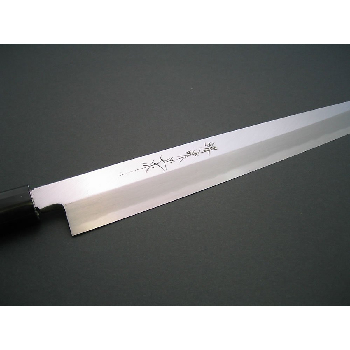 Houcho.com Sakai Ajimasa, Genuine Sakai-Manufactured, 10.6" (270mm) Kasumi Blue Steel Yanagiba Sushi Knife