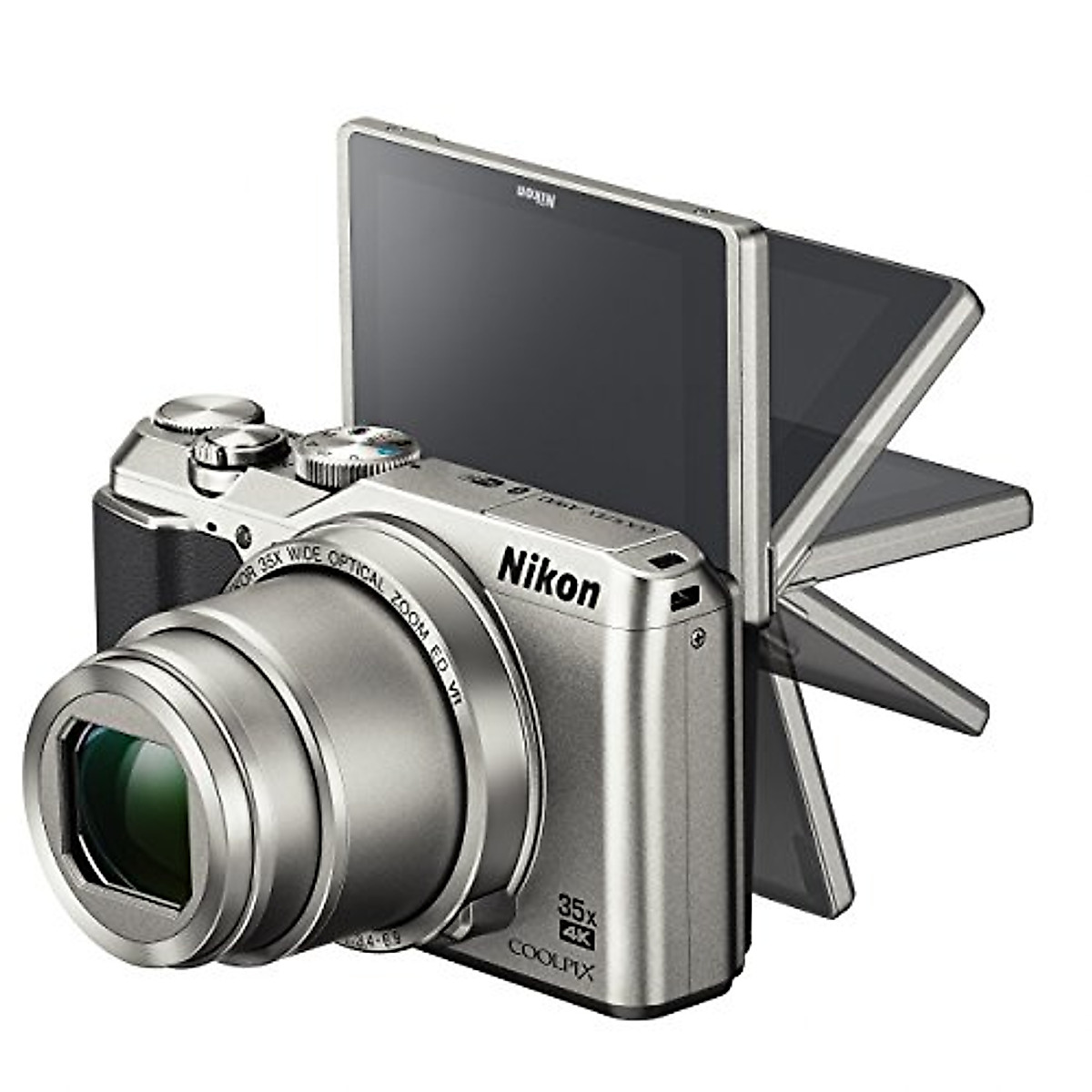 Nikon DIGITAL CAMERA COOLPIX A900 Optical 35x zoom 20,290,000 pixels SILVER A900SL [Camera](Japan Import-No Warranty)