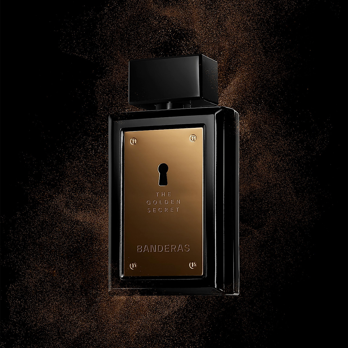Banderas Perfumes - The Golden Secret - Eau de Toilette Spray for Men - Long Lasting - Masculine, Casual and Elegant Fragrance - Mint, Apple and Spicy Notes - Ideal for Day Wear - 6.7 Fl Oz