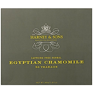 Harney & Sons Herbal Tea, Tea Bags, Chamomile, 50 Count