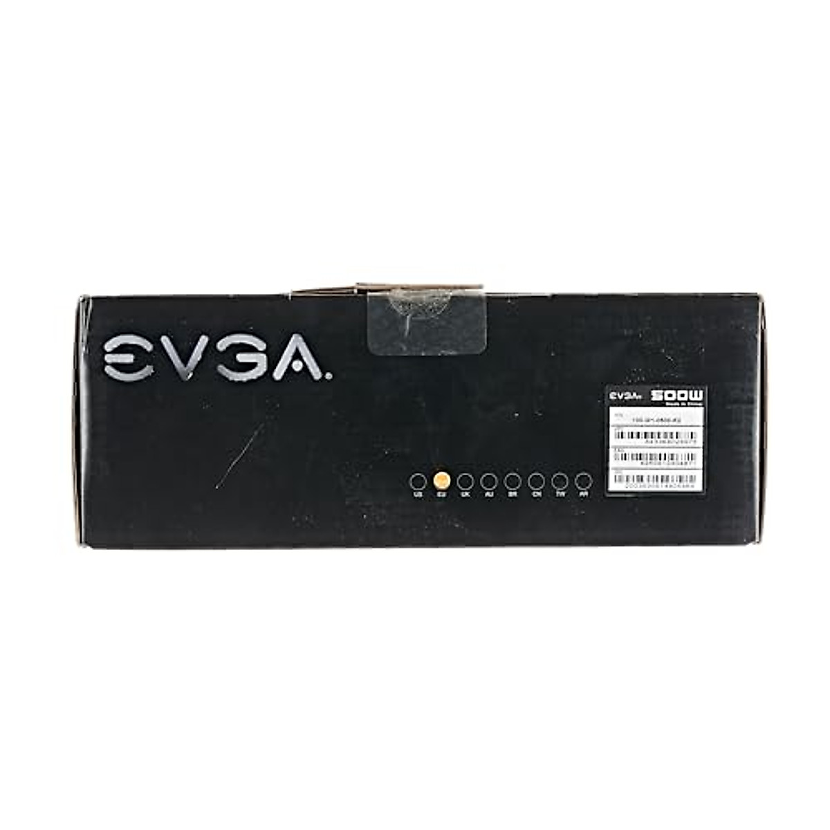 EVGA 500 W1, 80+ WHITE 500W Power Supply( 100-W1-0500-KR)