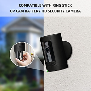 1 Pack for Ring Rechargeable Lithium-Ion V4 Batteries Replacement for Ring-Doorbell-Camera 1/2/3/4, Also for Stick-Up Cam (2nd & 3rd Gen), Peephole and Spotlight Cam, 3.65V 6040mAh 22.046Wh