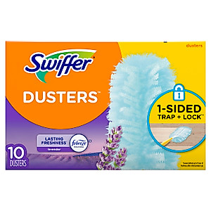 Swiffer 180 Dusters Multi Surface Refills, with Febreze Lavender & Vanilla scent, 10 Count (Packaging May Vary)