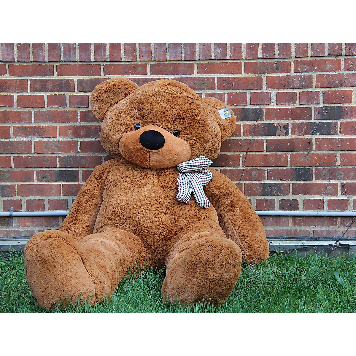 Joyfay 78" Giant Teddy Bear Huge 6.5 feet Stuffed Teddy Bear Soft Toy Valentine's Big Gift (Dark Brown)