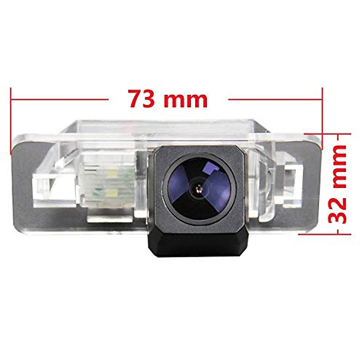 HD 1280x720 Backup Camera Waterproof Rear-view License Plate Rear Reverse Parking Camera for BMW E82 E88 E39 E90 E91 E92 E60 E61 E70 E72 E71 X1 X3 X5