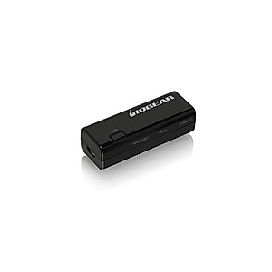 IOGEAR Universal Ethernet to Wi-Fi N Adapter - Speeds of up to 300Mbps on 2.4GHz - Push-button Wi-Fi Protected Setup (WPS) - Supports WEP, WPA, WPA2, TKIP and AES encryption - GWU637
