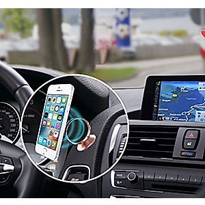 CyberTech 2X Pack Universal Magnetic Air-Vent Car Mount with Dash Mount Holders for iPhone, Samsung Galaxy S Series, Note, HTC, Motorola, Google Nexus, Nokia,Blackerry,and Droid Smart Phones/GPS