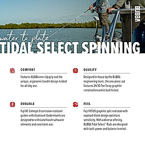 BUBBA TS701LF-S TID Sel 7'L Fast Spin Rod