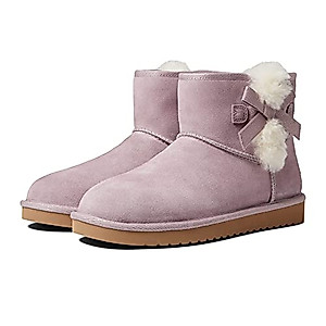 Koolaburra by UGG Women's Victoria Mini Fashion Boot, Elderberry, 6