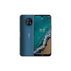 Nokia G50 5G Dual 128GB 6GB RAM Factory Unlocked (GSM Only | No CDMA - not Compatible with Verizon/Sprint) Mobile Cellphone International Version - Blue