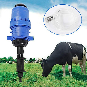 0.4%~4% Adjustable Fertilizer Injector Water Powered Chemical Liquid Doser Dispenser 4.4~660.43 Gallons/h Drip Irrigation Injector Dosing Pump for Industry Garden Hose Livestoc