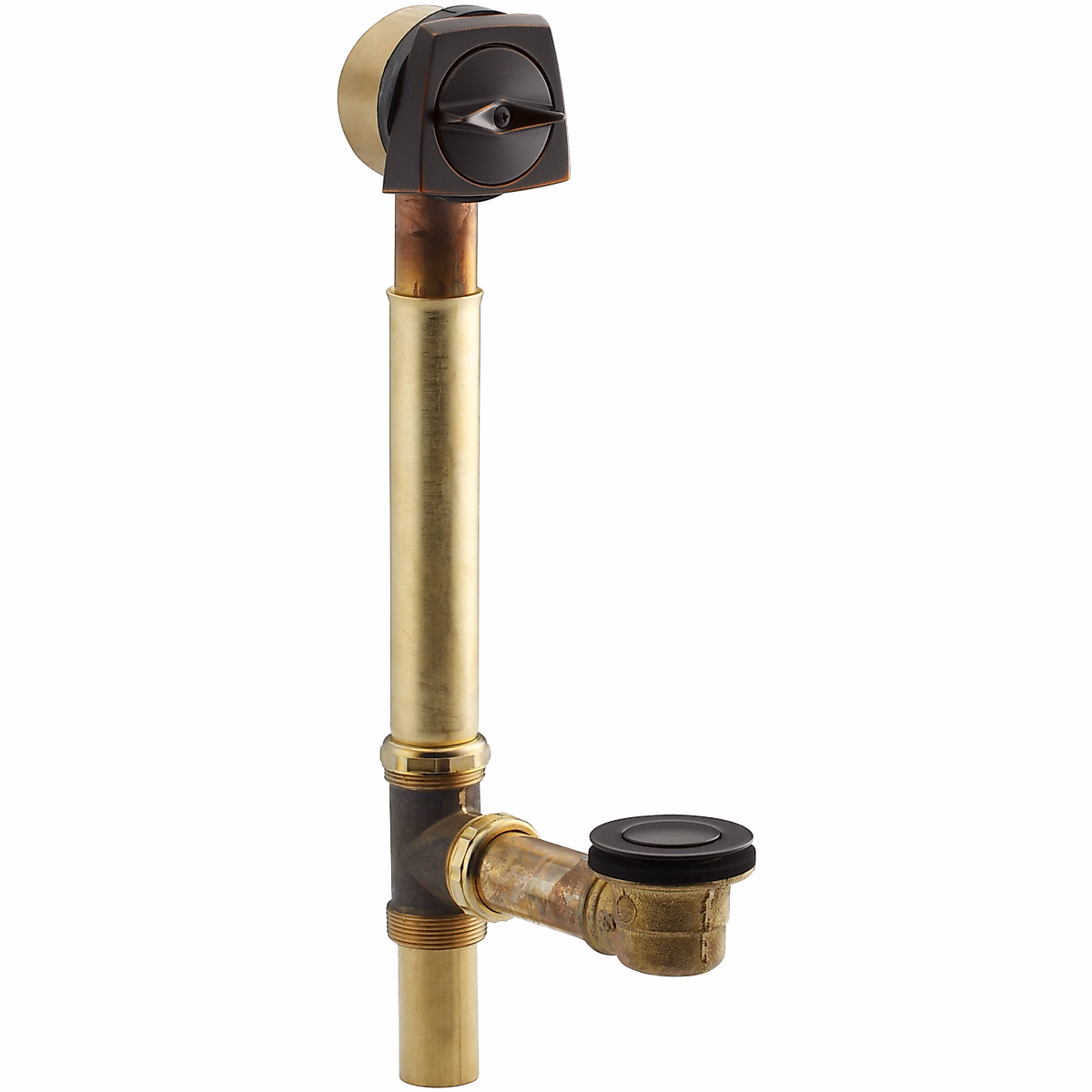 Kohler K-7193-2BZ 1-1/2" Bathtub Drain w/Adj Trip Lever Pop-Up Oil Rubbed Bronze