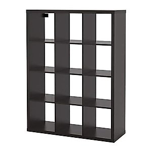 Ikea ' New KALLAX Shelf Unit, Black-Brown (Black, 44 1/8x57 7/8)