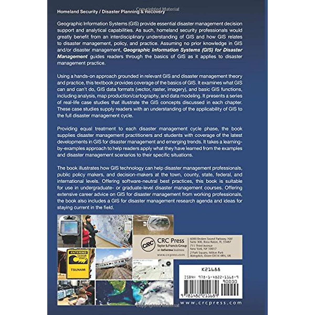 Geographic Information Systems (GIS) for Disaster Management