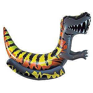 Poolmaster T-Rex Inflatable Ride-On Dinosaur Jumbo Swimming Pool Float Rider