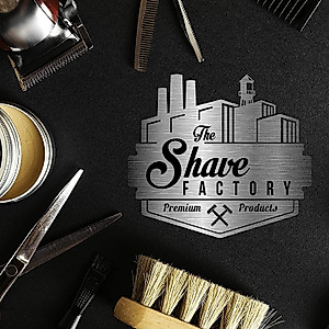 The Shave Factory - Shaving Gel | Non-Irritating | Precise shave on face and body | Shaving gel for men | Moisturizes the skin | 1250ml (42.25fl oz.) (Sapphire Blue)