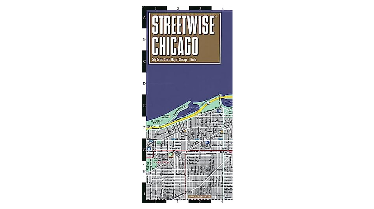 Chicago Map Laminated City Guide by Michelin | Explore Downtown and ...