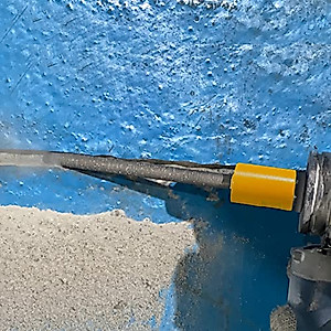 GYTYCATAH Diamond Mortar Raking Bits 5/16" x 4" for Old Mortar Brick Concrete Stone Removal, 5/8"-11 Threads Diamond Mortar Router (Blue)