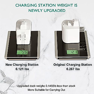 Lnauy Shaver Charger Stand Compatible with Panasonic ES-WL60-G ES-WL80-V ES2216PC ES2207P Wet Dry Electric Shaver for Women Close Curves Electric Razor Charger Base Power Supply Adapter Replacement