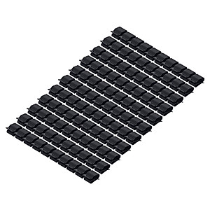 PV Panel Wire Clip, Easy to Install 100Pcs Multifunctional Solar Panel Cable Clip Temperature Resistant for Fixing