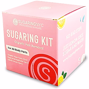 Sugaring Hair Removal Kit by Sugaring NYC - For Home Use