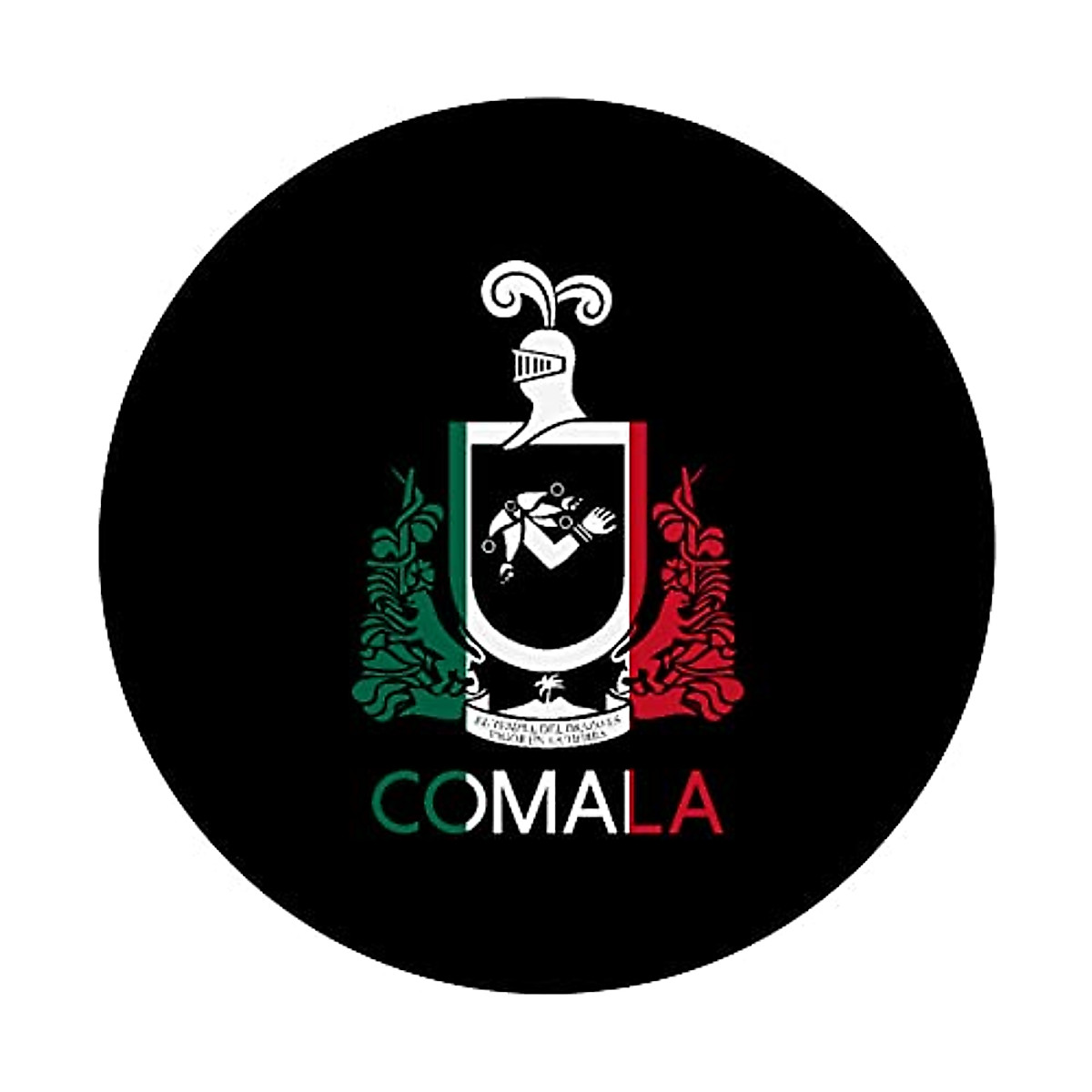Comala Colima Estado De Mexico Escudo Eagle Aguila PopSockets Swappable PopGrip