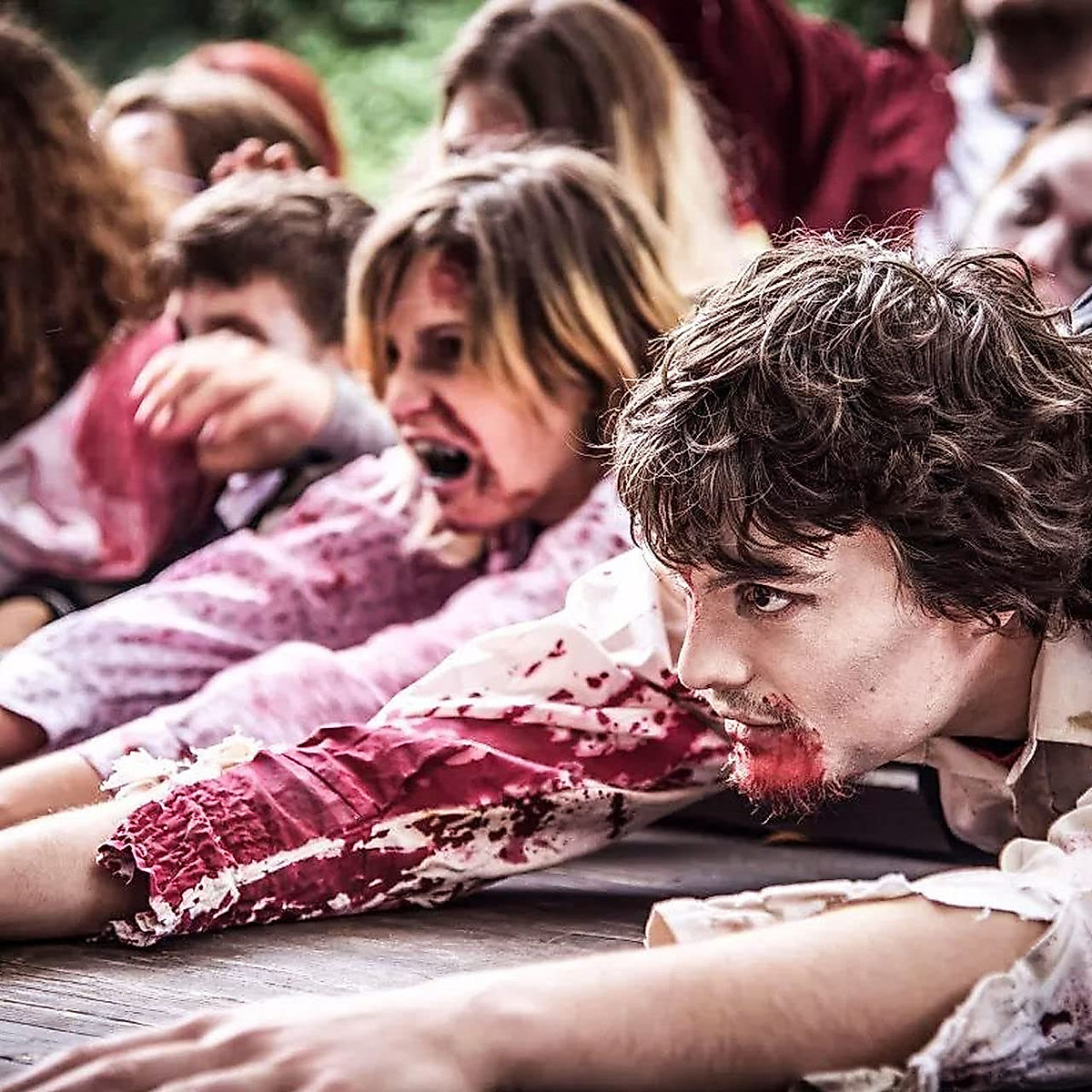 Paminify 2.1oz Fake Blood Spray, Blood Splatter, Halloween Liquid Blood for Clothes, Zombie, Vampire and Monster SFX Makeup & Theater,Dark