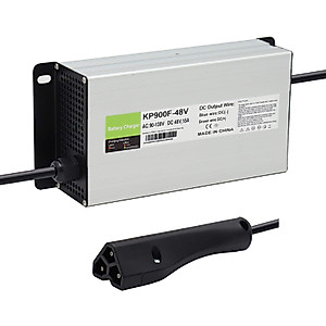 Abakoo Golf Cart Battery Charger 48V 15A RXV for Ez-Go EZgo TXT with RXV Plug 3 Prong Connector