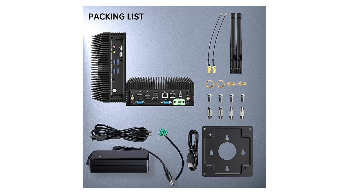 Powerful Fanless i5 Mini PC with Thunderbolt 4