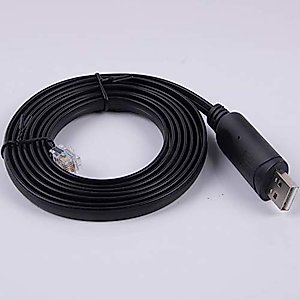 USB to RJ12 6P6C RS232 FT232RL Serial Converter APC PDU Cable for APC UPS 940-0144