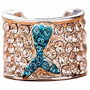 Charmed Crystal Stethoscope Charm - Mermaid Tail