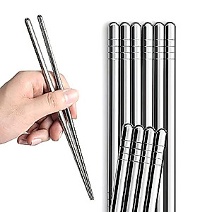 Stainless Steel Korean Spoon and Stainless Steel Chopsticks