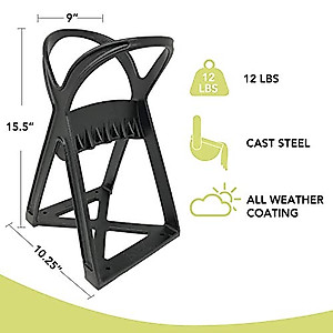 KABIN Kindle Quick Log Splitter - Manual Splitting Tool - Steel Wedge Point Splits Firewood Like A Boss Safely & Easily
