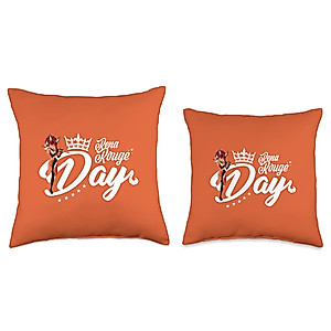 Miraculous Ladybug King's Day with Rena Rouge Throw Pillow, 16x16, Multicolor