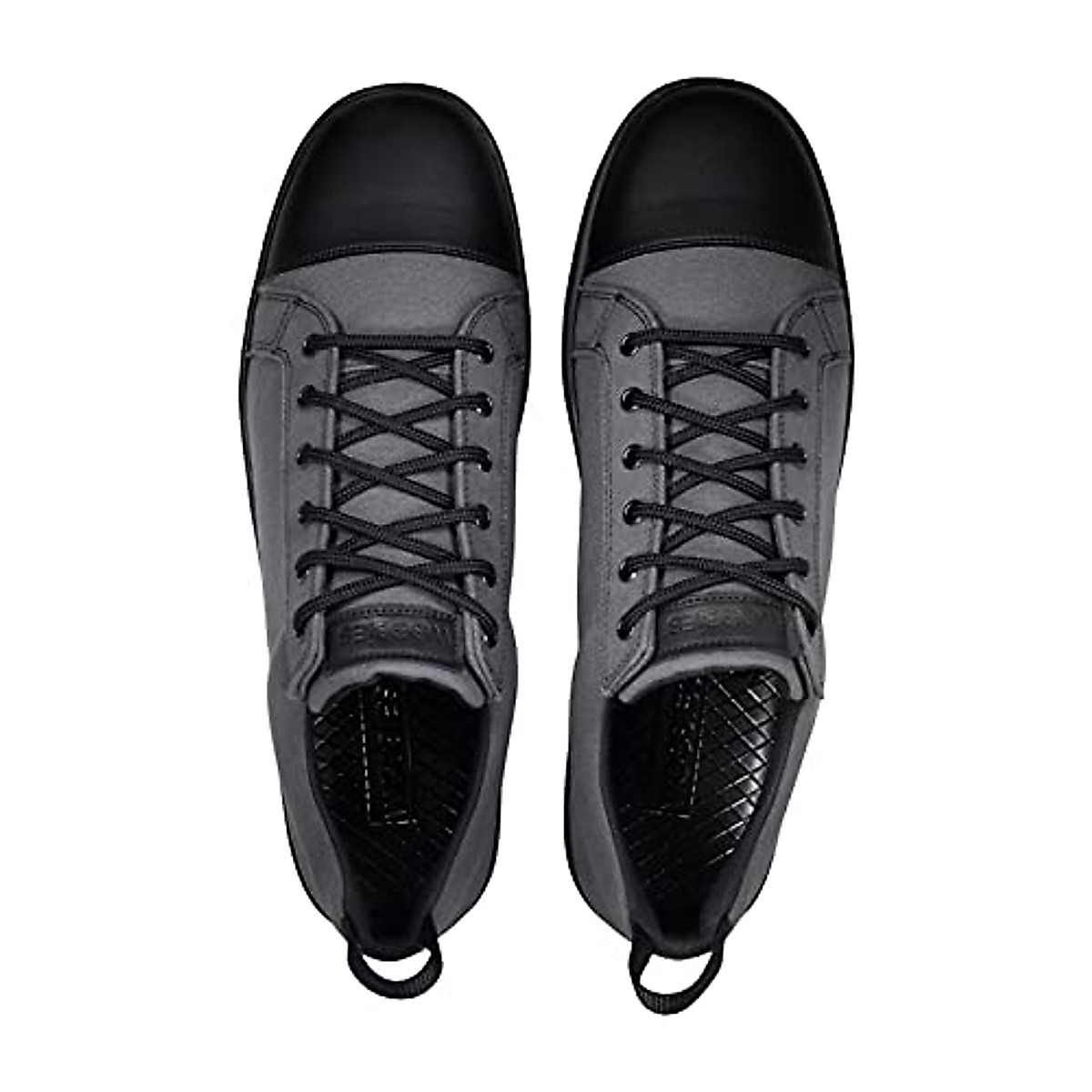 WOOBIES Mod-1 Canvas Cemento Size 8 Shoe Made in America Certified Slip-Resistant Removable Insoles Veteran Owned Business