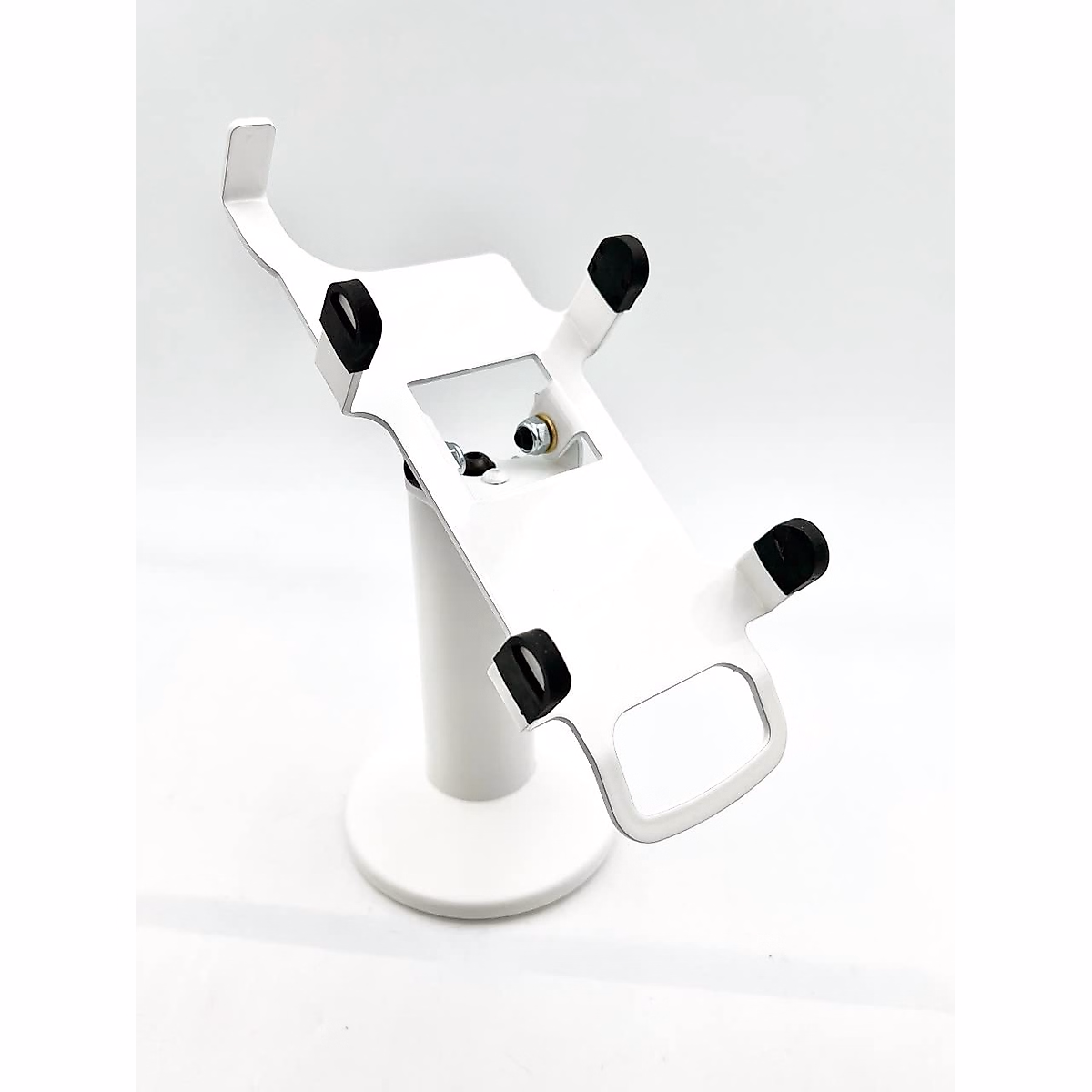 Discount Credit Card Supply DCCStands Swivel and Tilt Pax A920 / A920 Pro Terminal Stand, Screw-in and Adhesive (White)