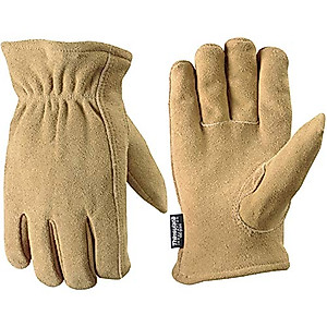 Wells Lamont Men's Thinsulate Deerskin Winter Gloves, Large (1091)