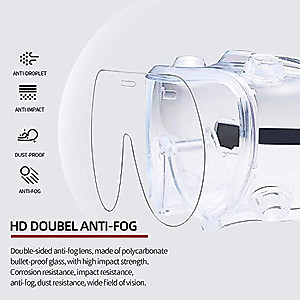 Anti Fog Safety Glasses Protective Goggles