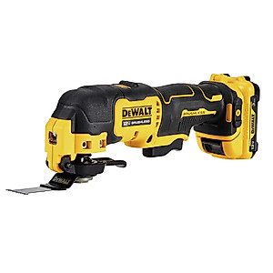DEWALT XTREME 12V MAX Brushless Cordless Oscillating Tool Kit (DCS353G1) , Yellow