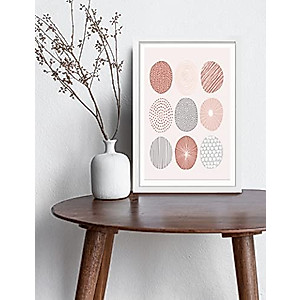 Annecy 12x18 Picture Frames (4 Pack, White), Composite Wood Photo Frame, For Pictures 11x17 with Mat or 12x18 Without Mat for Wall Mounting, Rustic Simple Home Office Decor