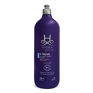 Hydra Professional X-Treme Clarifying Shampoo, Pet Shampoo for Dogs and Cats, Removes Oil and Grease, Suitable for All Breeds and Coat Types