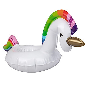 Cabbage Patch Kids Splash N' Float Toy Doll for Pool, Beach, Bath & Swimming - It Really Floats in Water! - Baby with Unicorn Inflatable Tube - Summer Gift for Kids Ages 2+