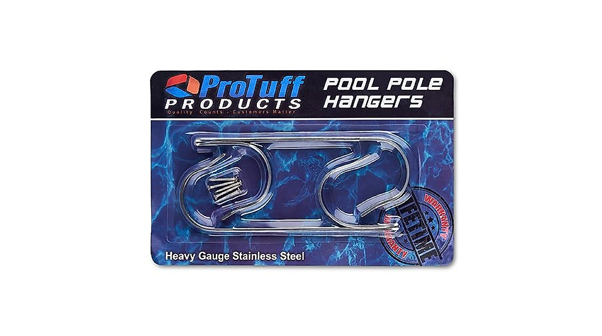 Stainless Steel Pool Pole Hangers with Lifetime Guarantee