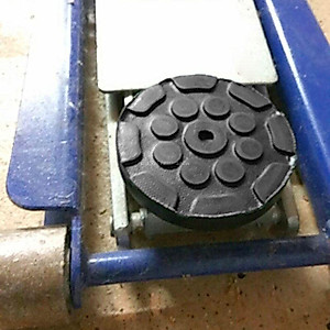 4Pcs Universal Round Rubber Arm Pads for Car Auto Jacking Lift Dia 120mm Thick 25mm Car Auto Truck Hoist