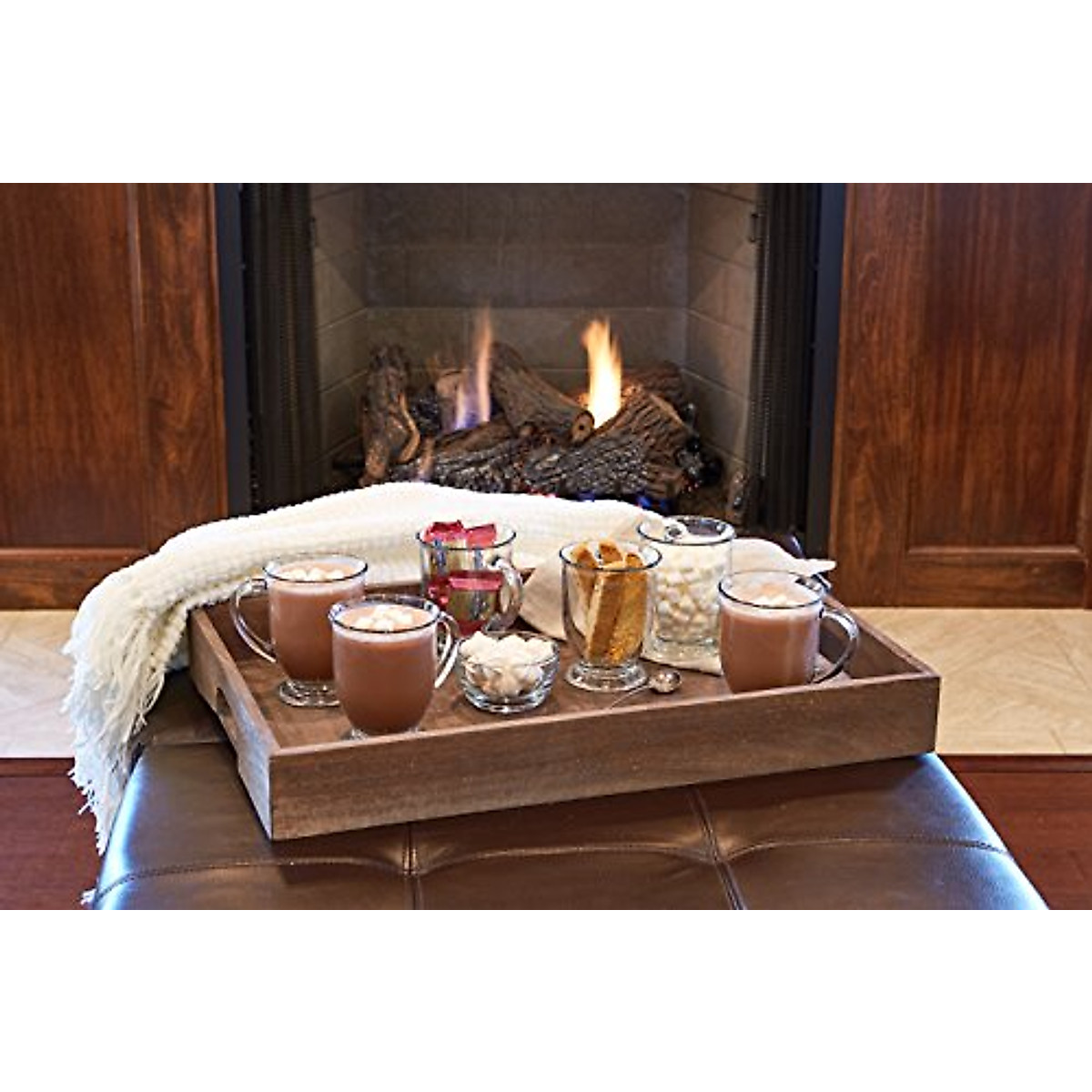 Anchor Hocking 16-oz Café Glass Coffee Mugs, Clear, Set of 6