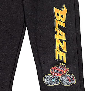 Blaze and the Monster Machines Toddler Boys Pullover Hoodie & Jogger Pants Red/Black 5T