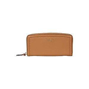 Kate Spade New York Knott Pebbled Leather Slim Continental Wallet Bungalow One Size