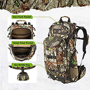 TIDEWE Hunting Blind & Hunting Backpack（Next Camo G2）