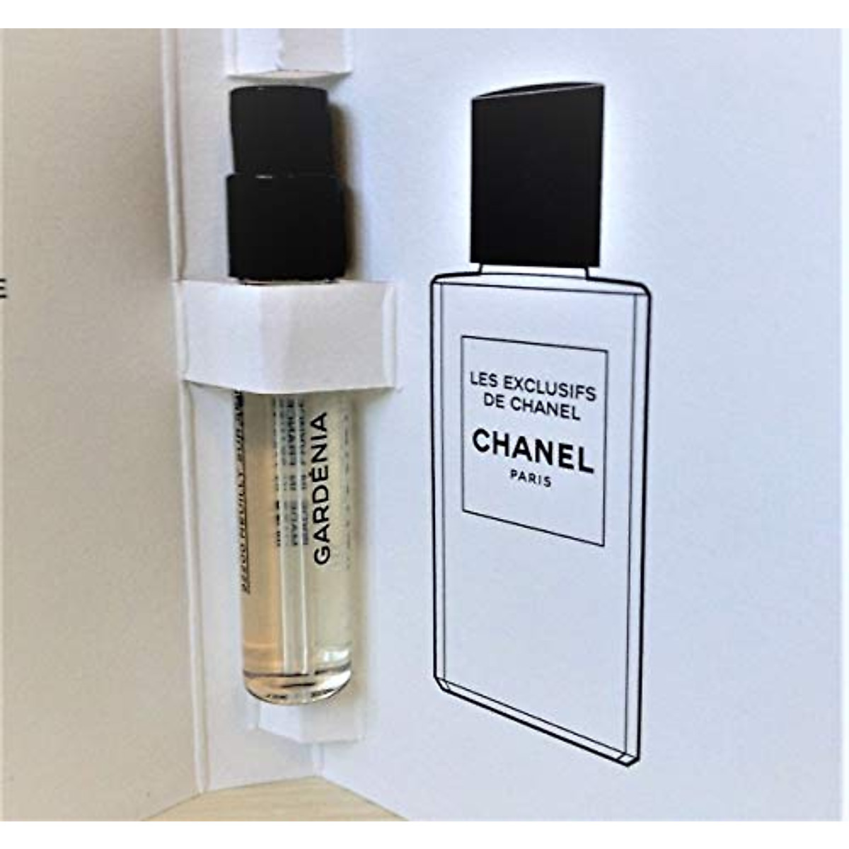 LES EXCLUSIFS GARDENIA EAU DE PARFUM Spray Sample Vial .05 oz / 1.5 ml