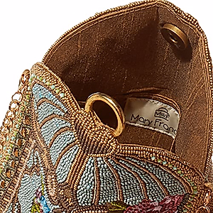 Mary Frances Pretty Parrot Beaded Crossbody Handbag, Multi